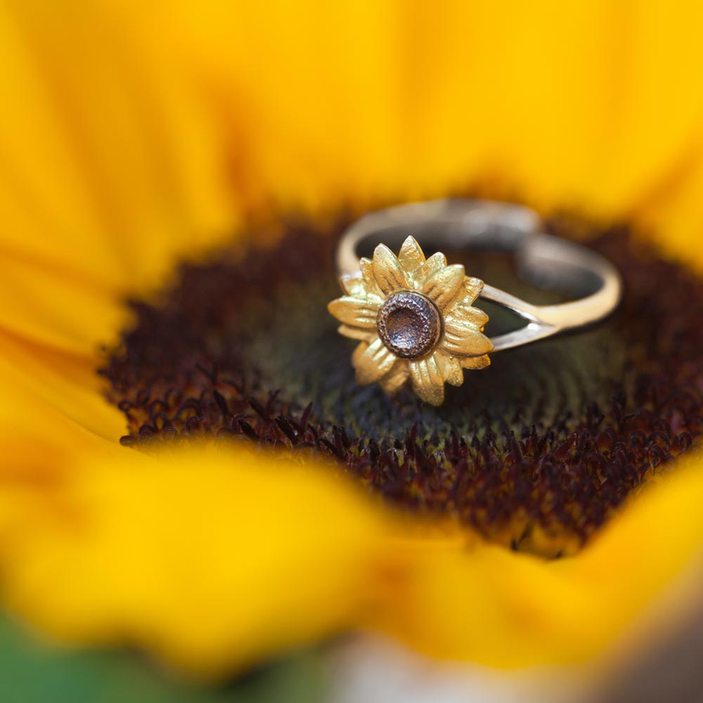 Sunflower Ring – Blossom Gioielli
